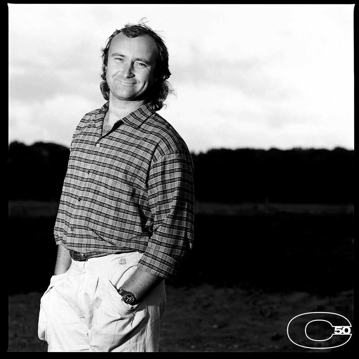 Phil Collins © Chris Cuffaro at Proud Galleries