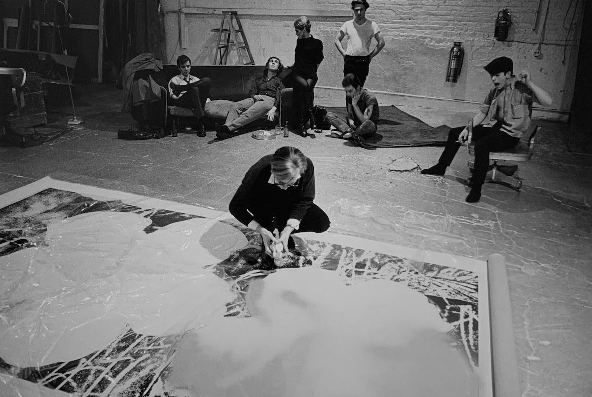 Andy Warhol, David Dalton, Chuck Wein, Edie Sedgwick, Gerard Malanga ...