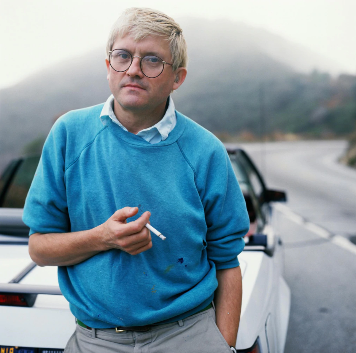 David Hockney, 'California Drive' © David Montgomery at Proud Galleries ...