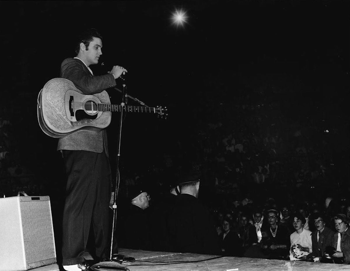 Elvis Presley, ‘Elvis Spotlight, Live on Stage’ © Lew Allen at Proud ...