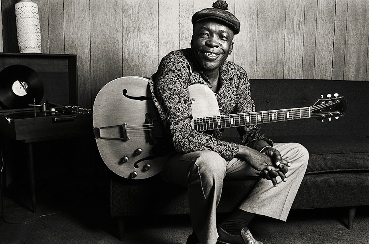 John Lee Hooker, ‘At Home with John Lee’ © Norman Seeff at Proud Galleries