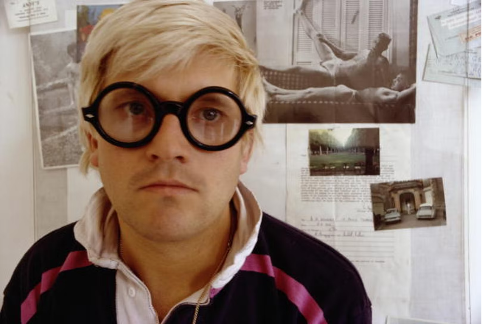 David Hockney, 'Close Up' © David Montgomery at Proud Galleries London